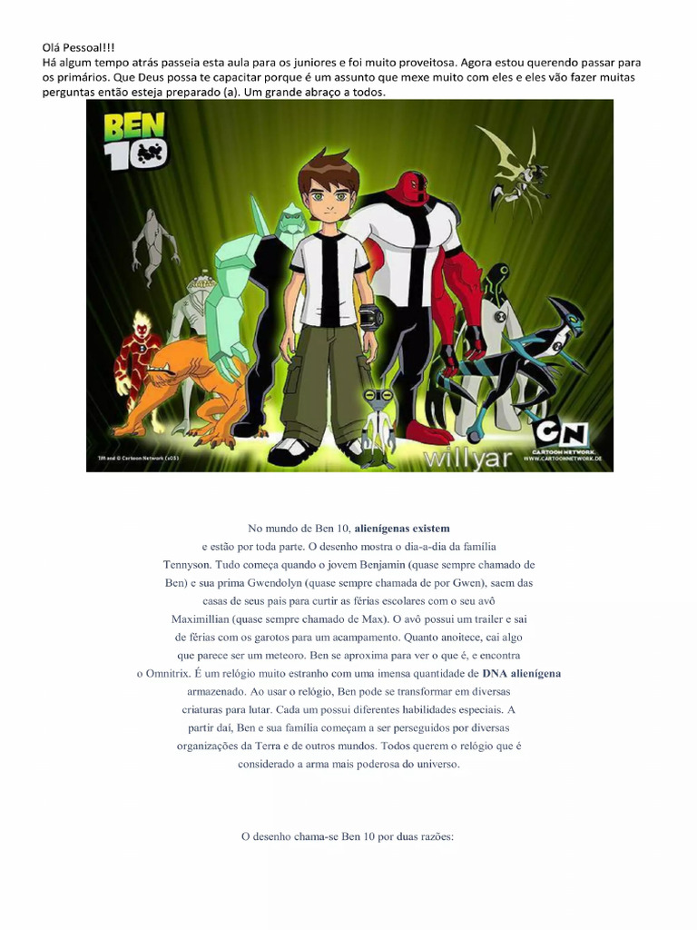 Ben 10 Biografia | PDF