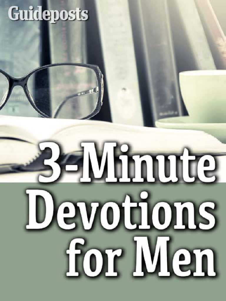 3-Minute Devotions for Men | PDF | Faith