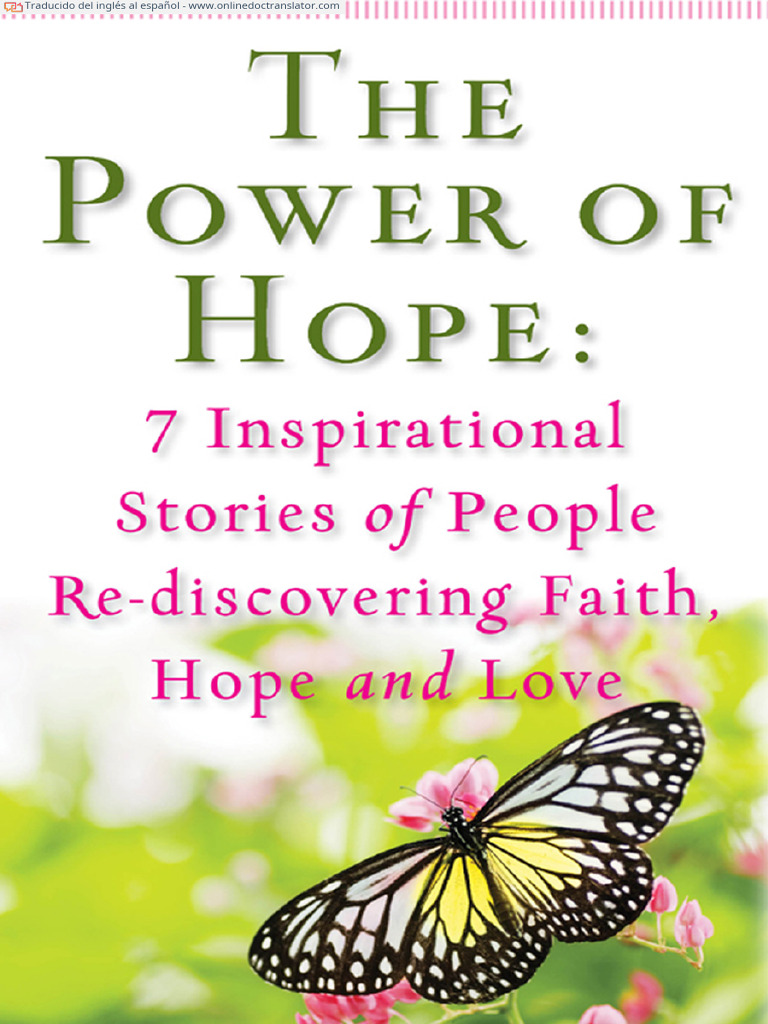 The Power of Hope - Spanish | PDF