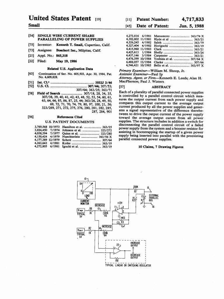 Current Sharing in Power Supplies | PDF | Amplifier | Power Supply