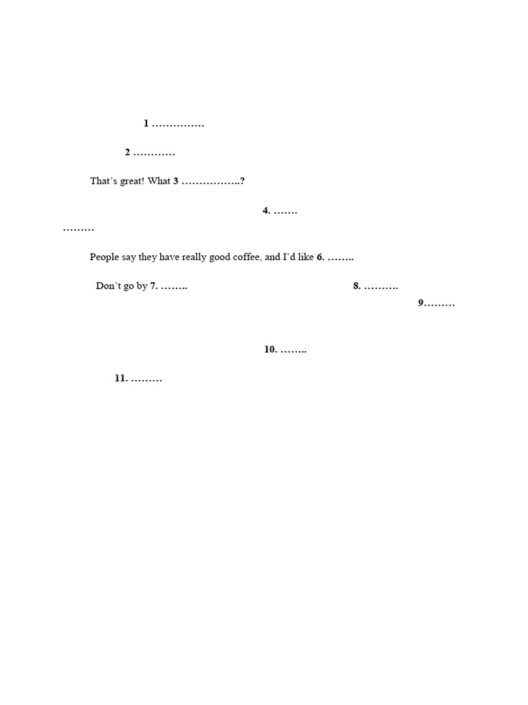Cloze Test 5 | PDF