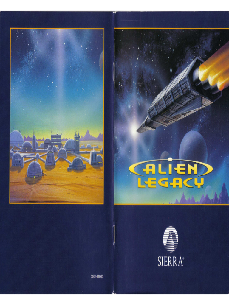 Alien-Legacy Manual DOS en | PDF