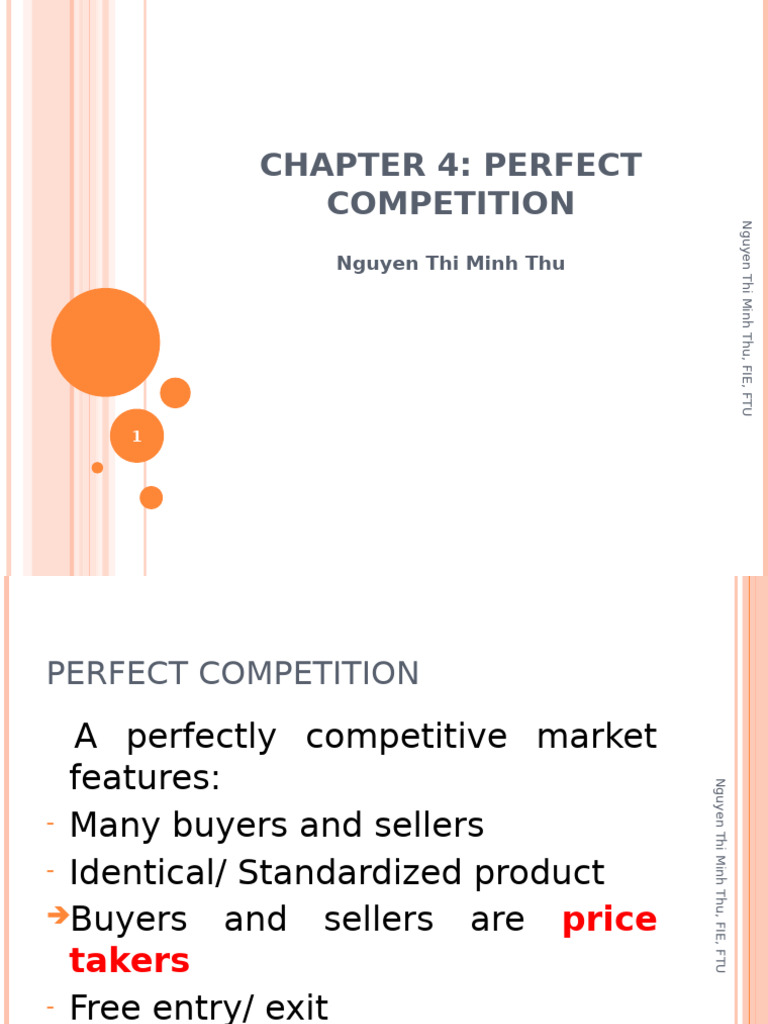 Perfect Competition | PDF | Perfect Competition | Profit (Economics)