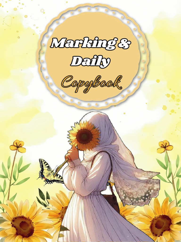 Marking and Daily Copybook Template | PDF