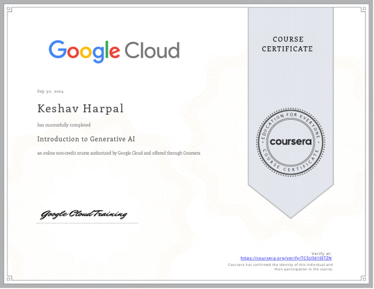 Introduction To Generative AI | PDF