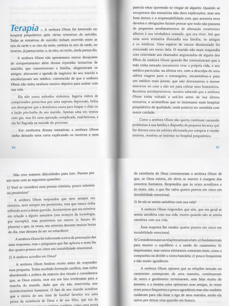 Terapia Cristina Peri Rossi | PDF