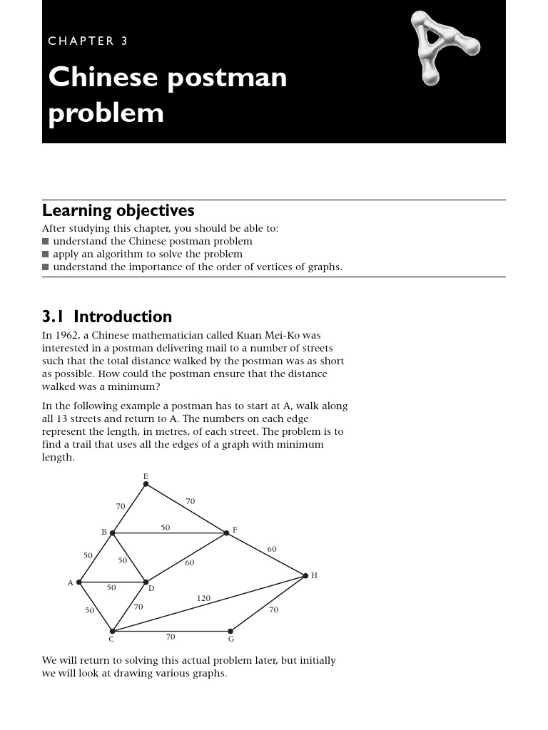 Chinese Postman Pdf Vertex Graph Theory Graph Theory