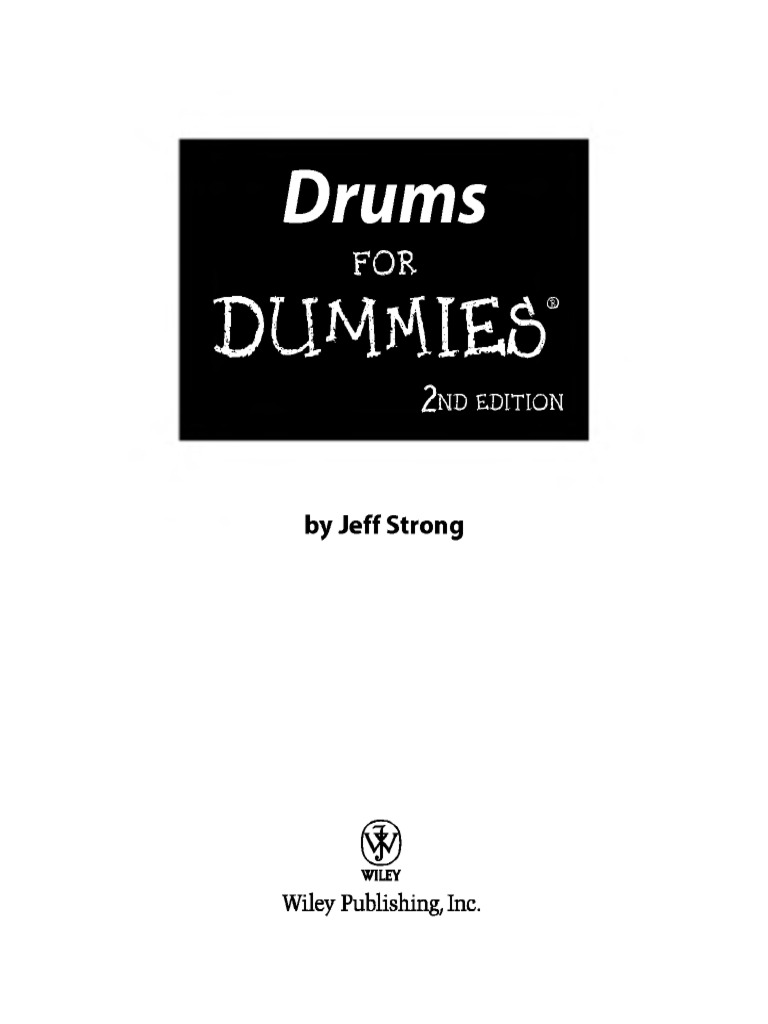Pub Drums For Dummies | PDF