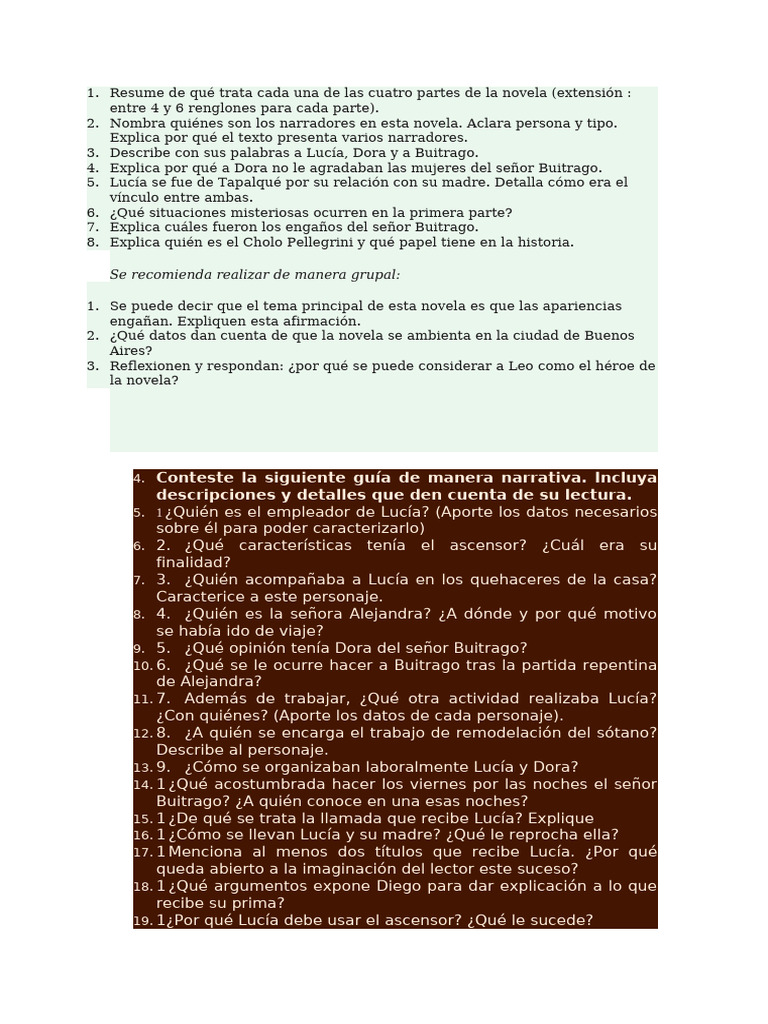 Respuestas a "La tercera puerta" | PDF