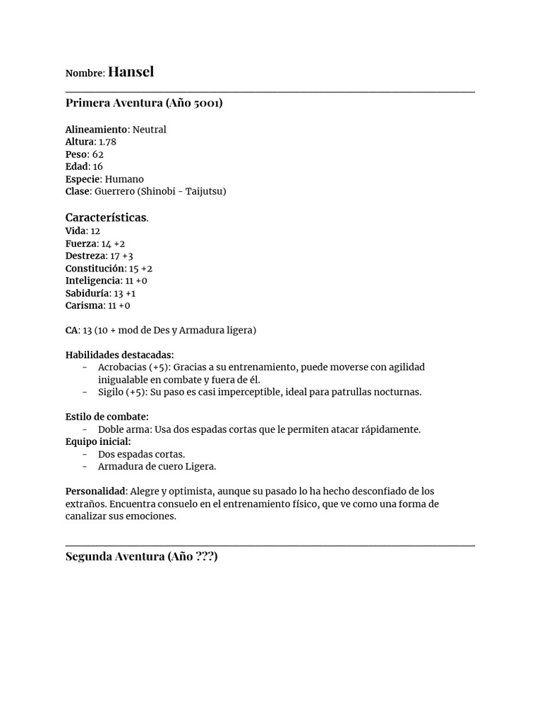 Hansel | PDF