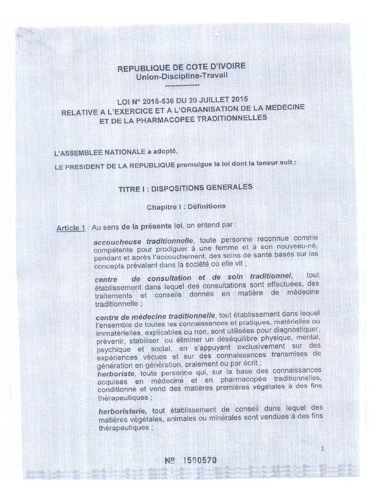 Textes de Loi Pdf1 | PDF