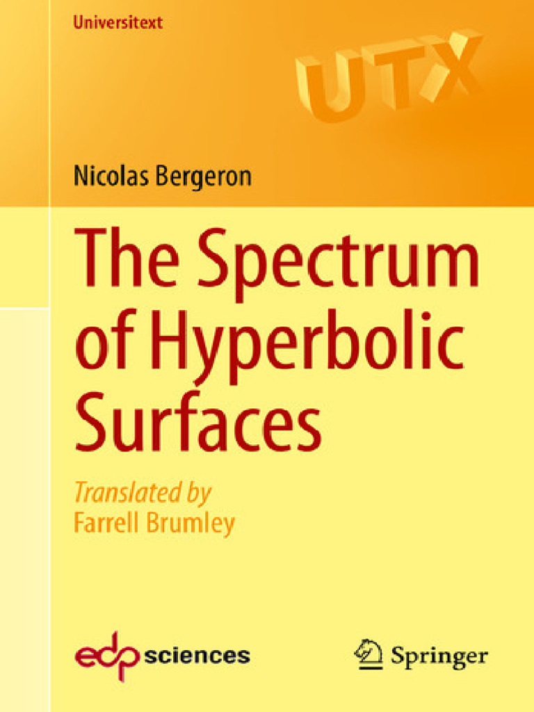 The Spectrum of Hyperbolic Surfaces | PDF