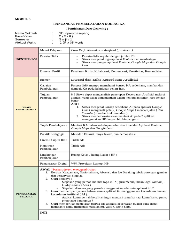 RPM Koding Modul 3 | PDF