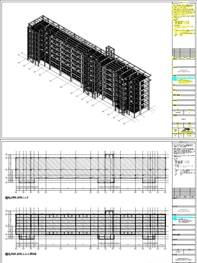 Drawing Bangunan SMF | PDF