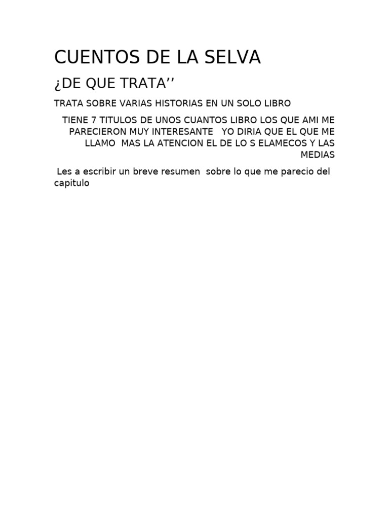 Resumen de Monse | PDF