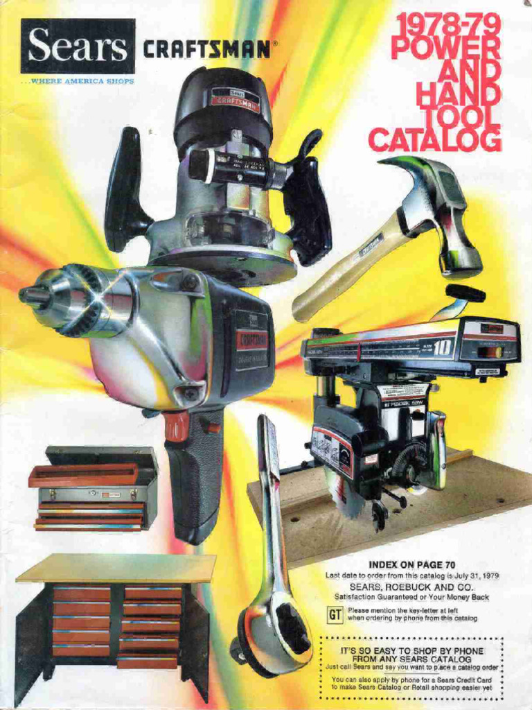 1978 Craftsman Tool Catalog | PDF