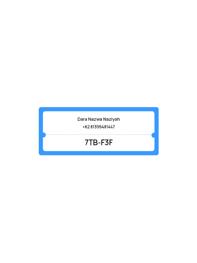 PKG 7TB F3F | PDF