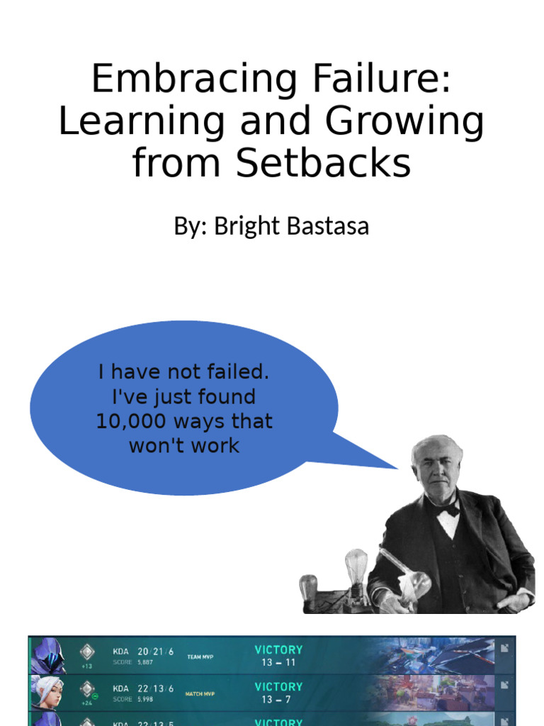 Embracing Failure | PDF