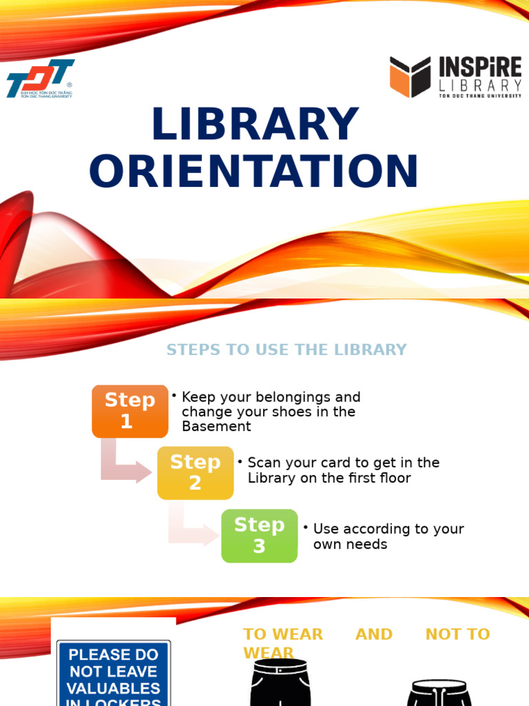 Library Orientation For Students in VN Center | PDF | Libraries | Computing