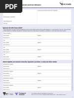 VicRoads Consent to Release Form | PDF | Payments