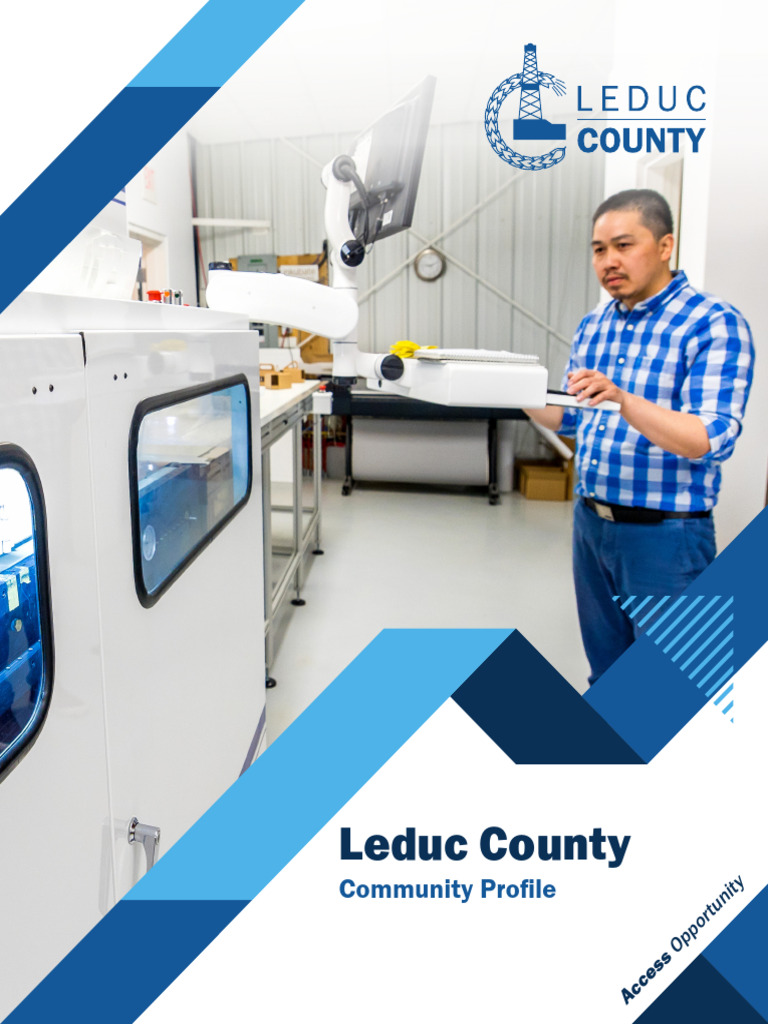 Leduc County Population Insights 2024-2025 | PDF | Edmonton | Alberta
