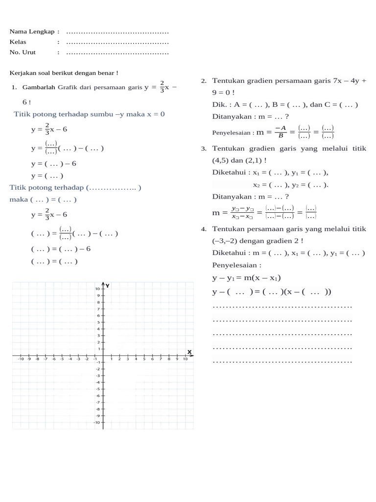 Soal PGL Kelas 8 | PDF