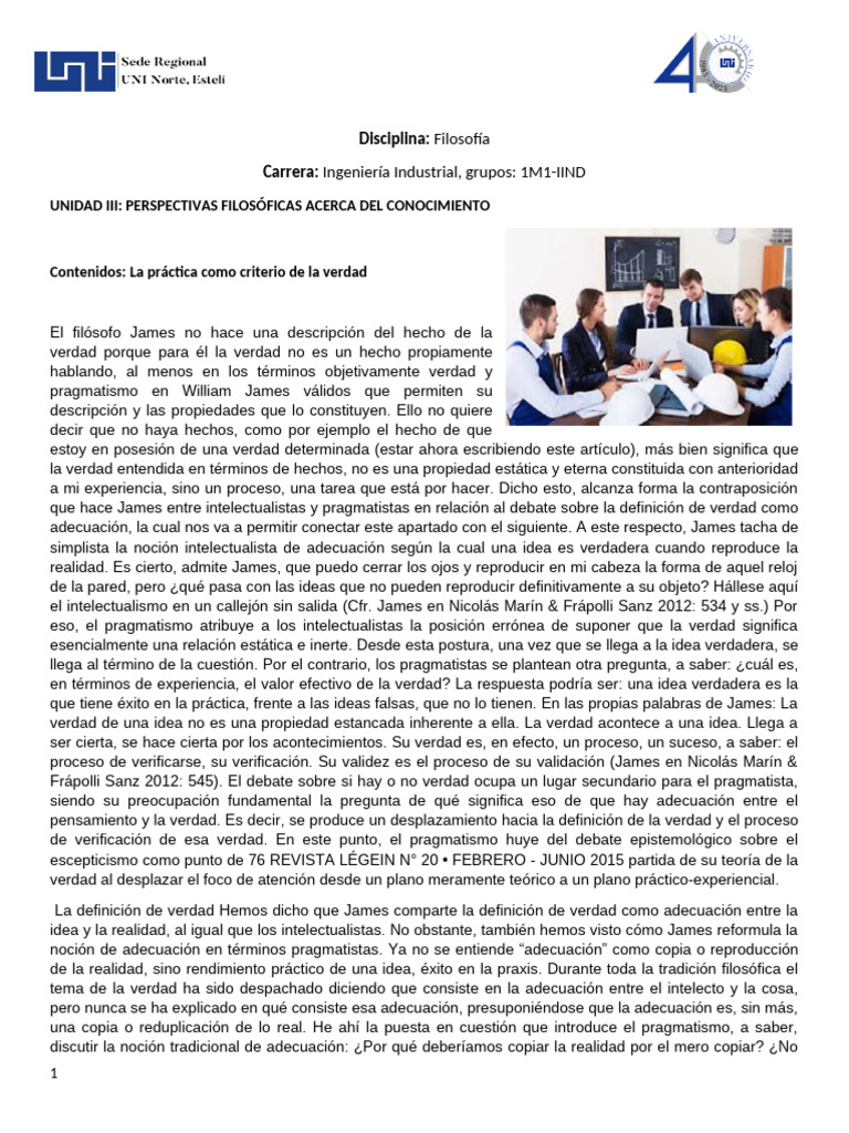 La Practica Como Criterio de La Verdad | PDF | marxismo | Verdad