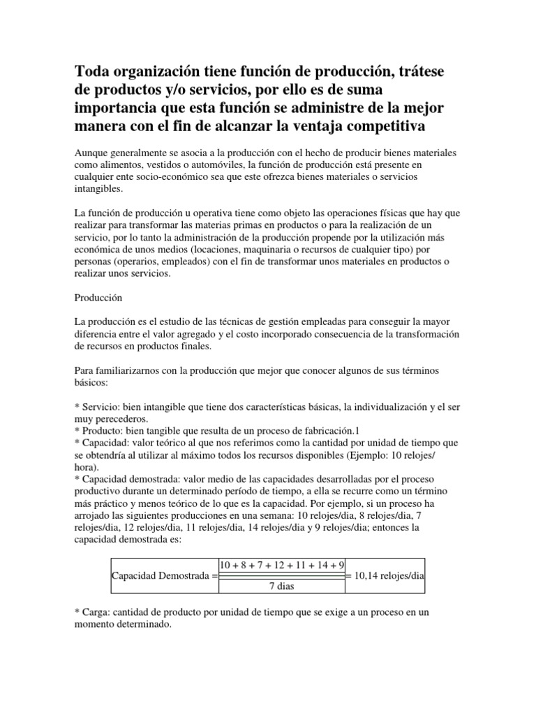 Flujo Continuo | PDF | Calidad (comercial) | Inventario