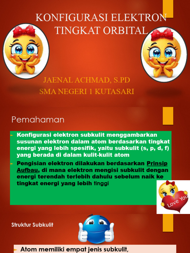 Konfigurasi Elektron dan Subkulit Atom | PDF