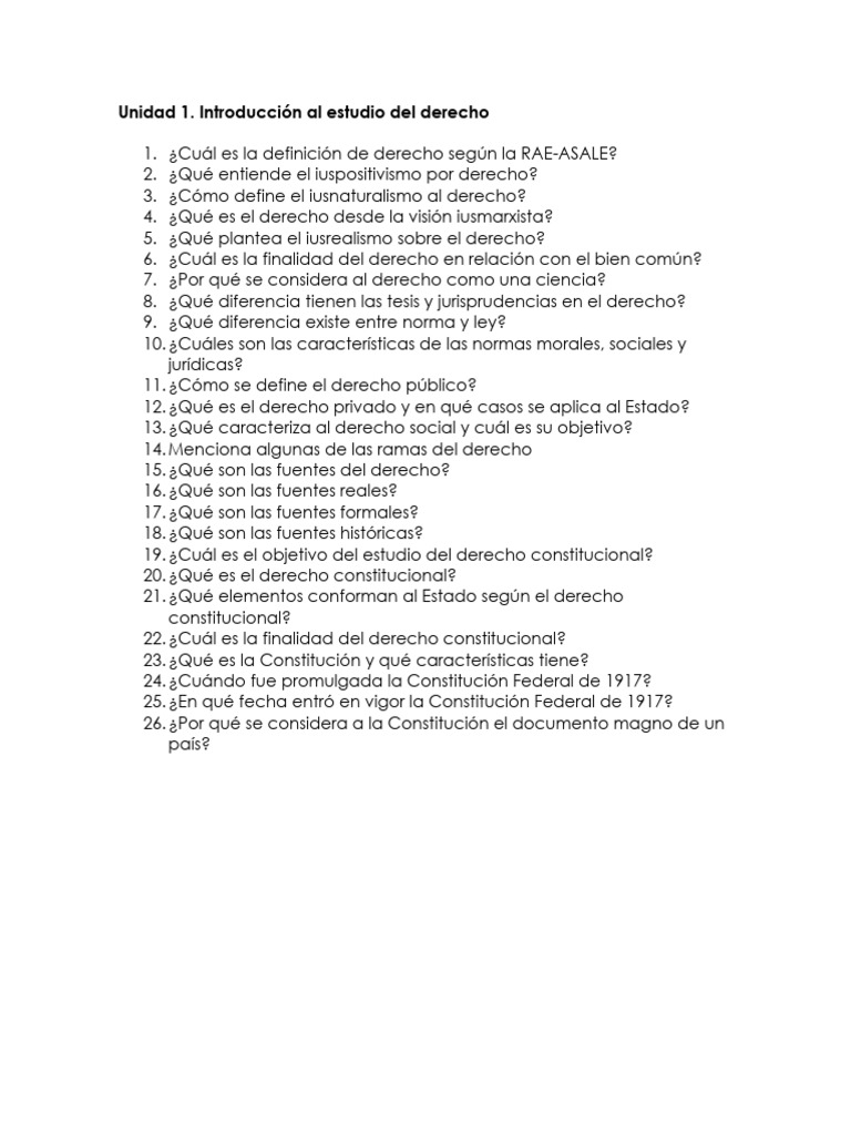 Temario Primer Parcial | PDF