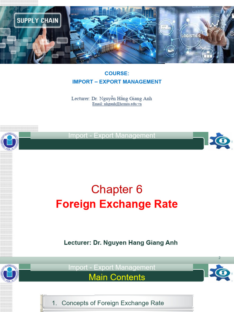 Chapter 6 - Foreign Exchange Rate-FULL | PDF | Exchange Rate | Devaluation