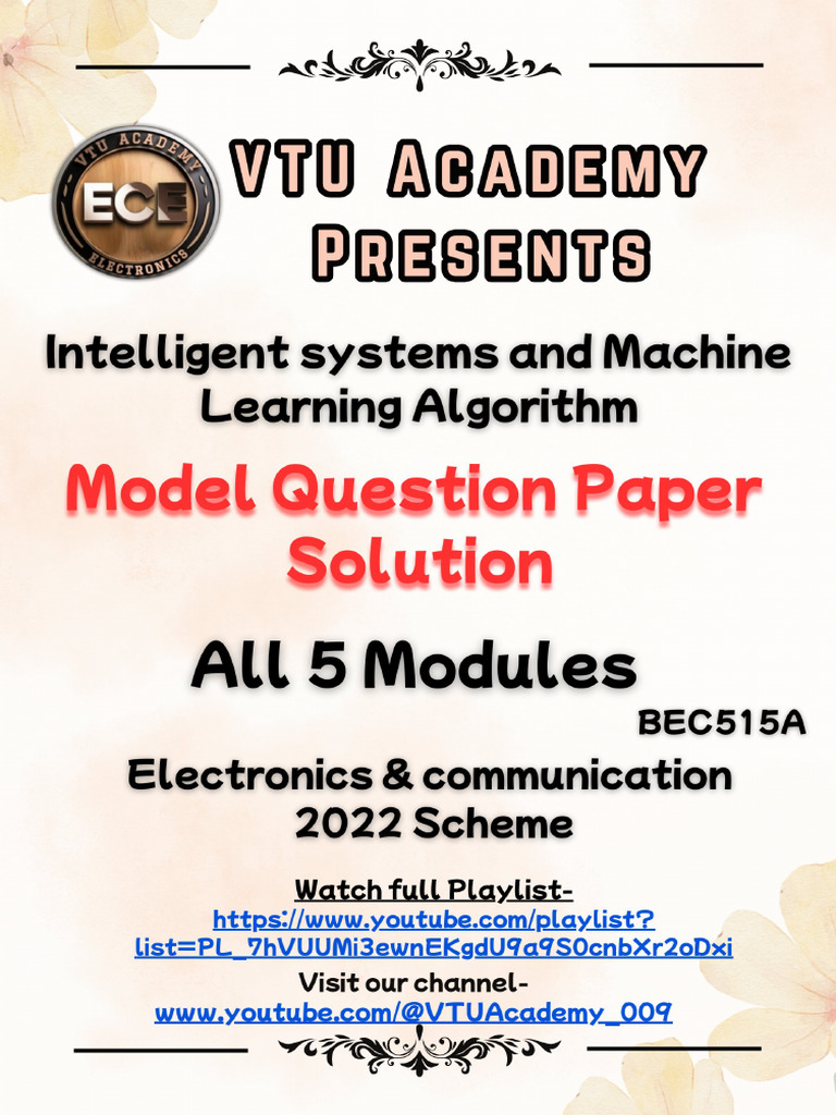 Isml MQP Solution m1 | PDF