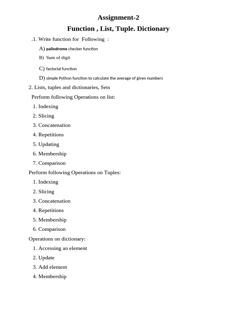 Assignmemtt 2 Lab | PDF