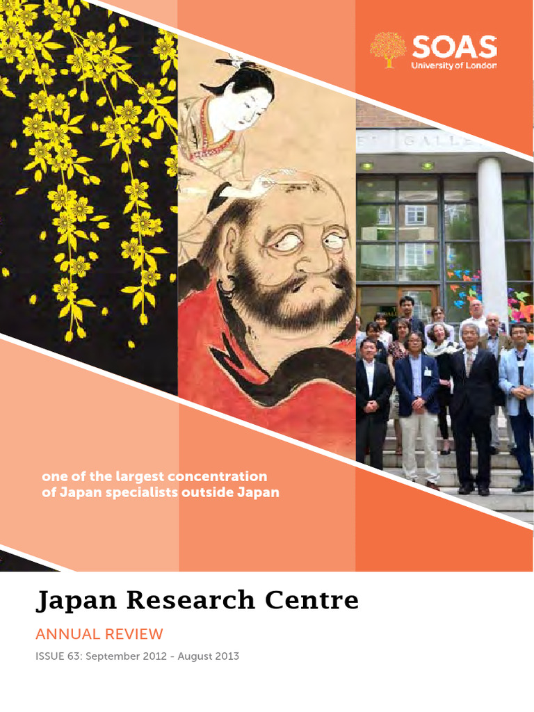 SOAS Japan Research Centre Annual Review | PDF | Japan | Master Of Arts