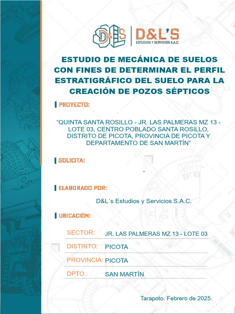 Inf. Percolación Sta. Rosillo | PDF | Mecánica de suelos | Materiales ...