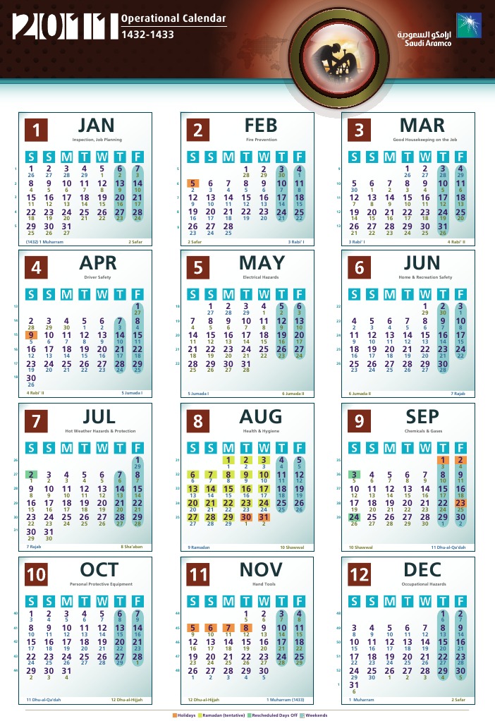 2011 Operational Calendar en | PDF