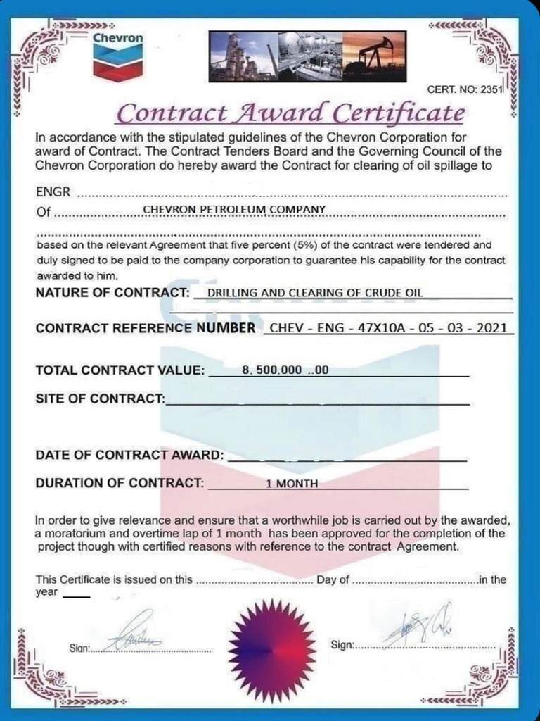 Contract Document | PDF