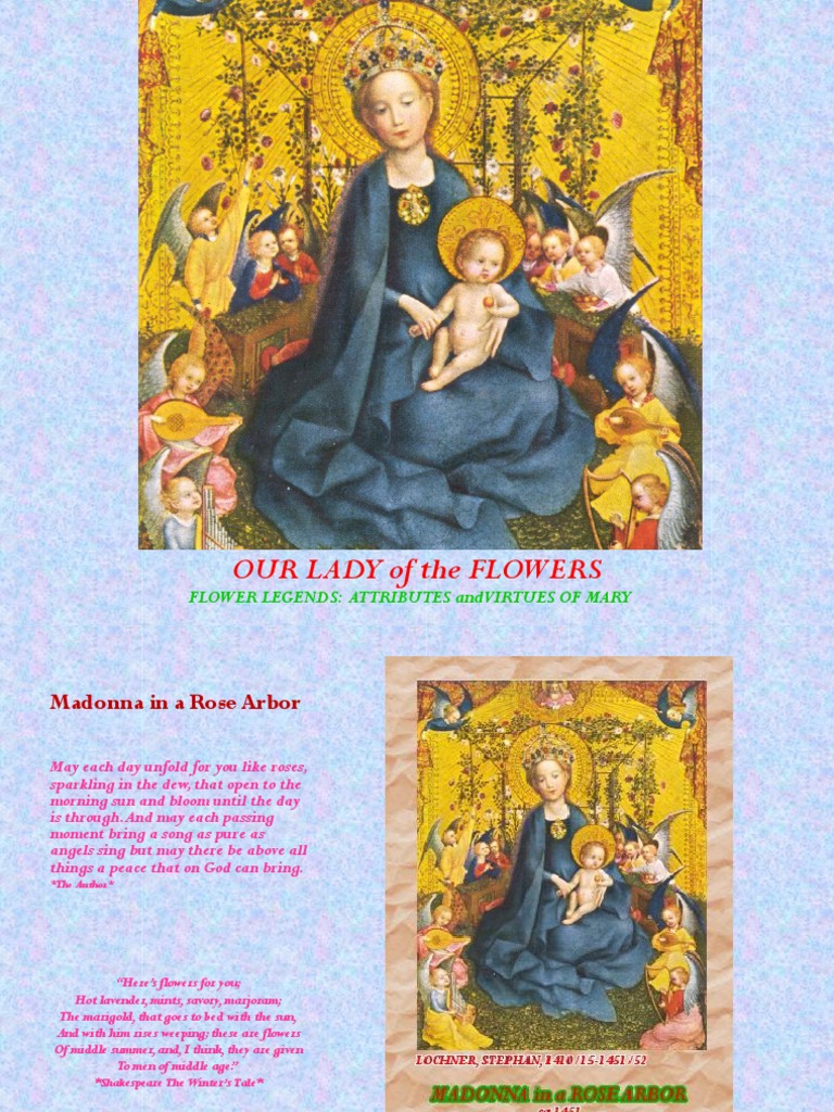 Legends of Mary and Her Flowers | PDF | Mary, Mother Of Jesus | Plants