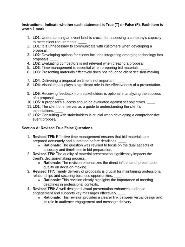 EVM WRITTEN Exam For Revised Exam | PDF | Business | Human Communication