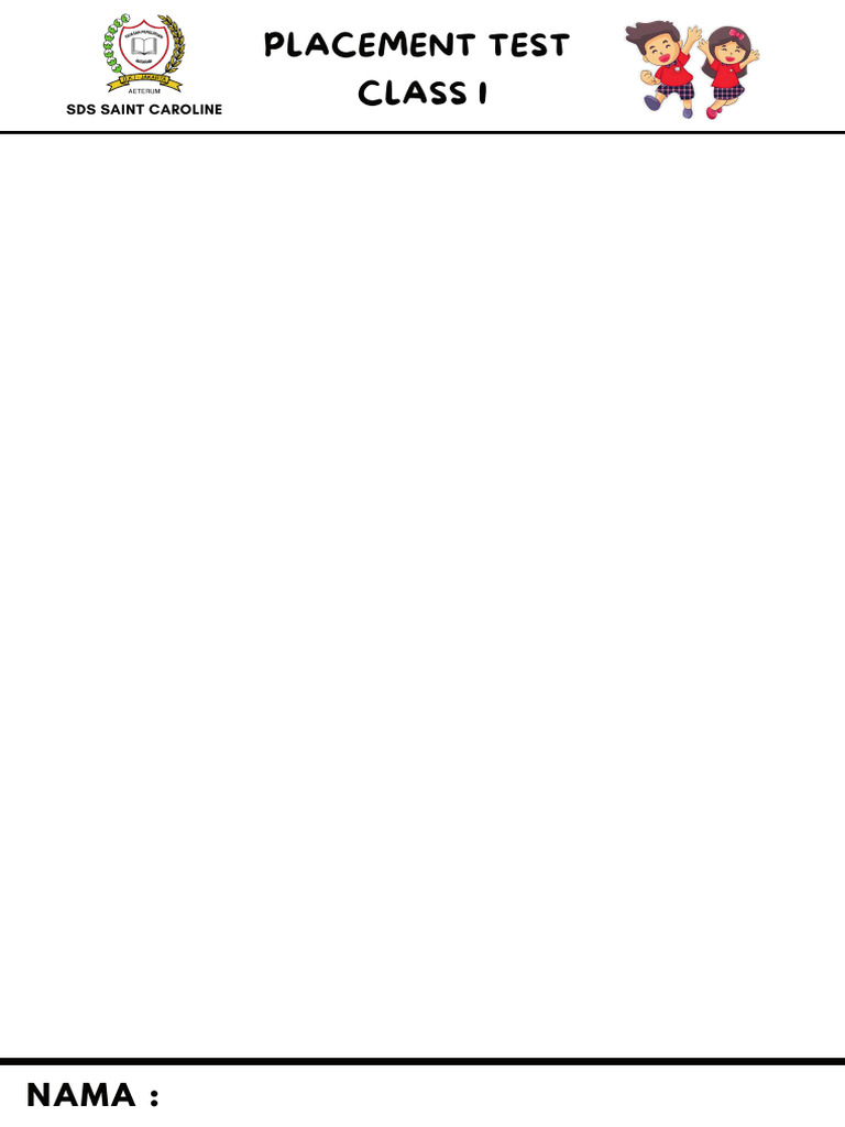 Placement Test | PDF