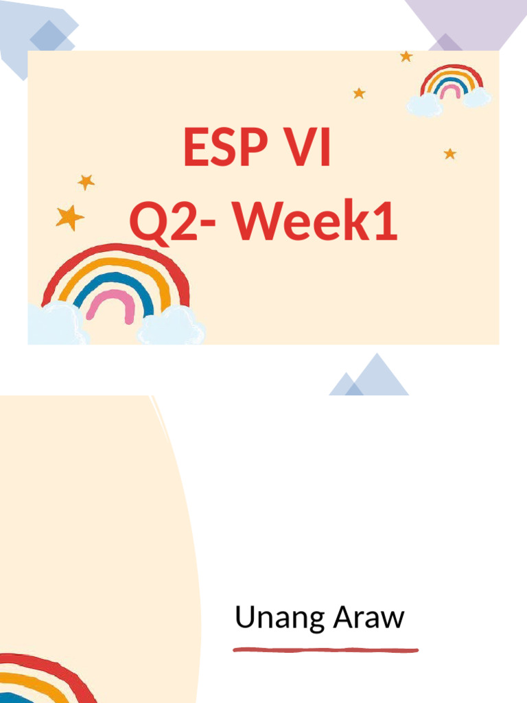 ESP Q2 Week1 Day1 2 | PDF