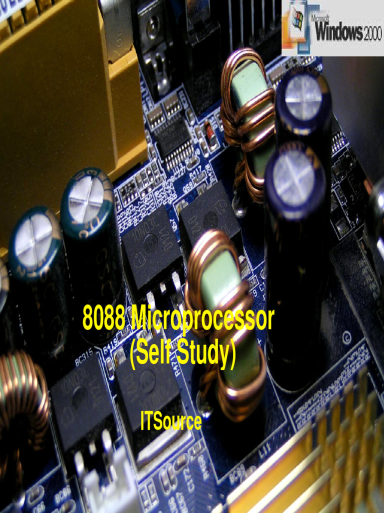 Microsoft Word - 10 8088 Microprocessor | PDF | Central Processing Unit ...