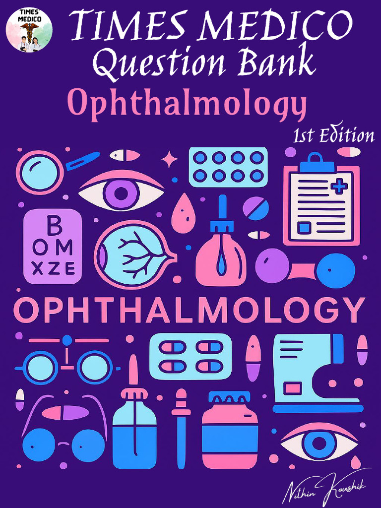 Comprehensive Ophthalmology Question Bank | PDF | Cataract | Glaucoma