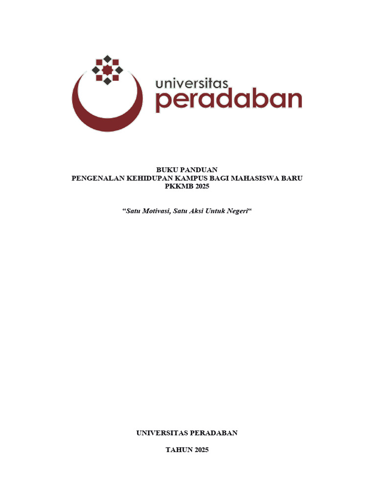 Buku Panduan PKKMB 2025 | PDF