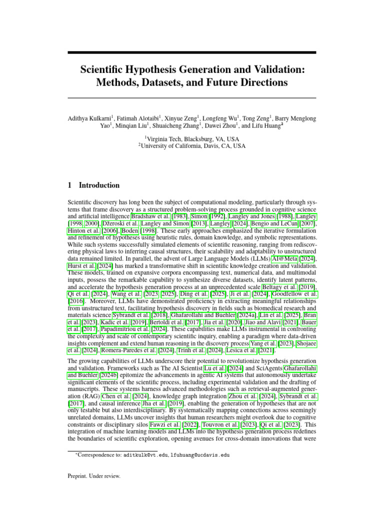 Agentic Ai Research Paper | PDF | Hypothesis | Science