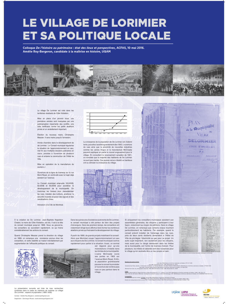 Politique Locale de Lorimier | PDF