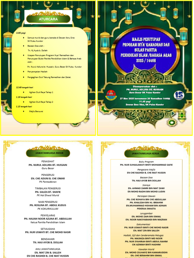 Ihya Ramadhan 2025 (Penutup) | PDF