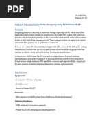 IDT Primer Quest for qPCR Design | PDF | National Center For ...