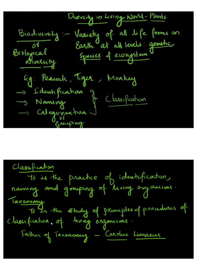 Biology Diversity | PDF