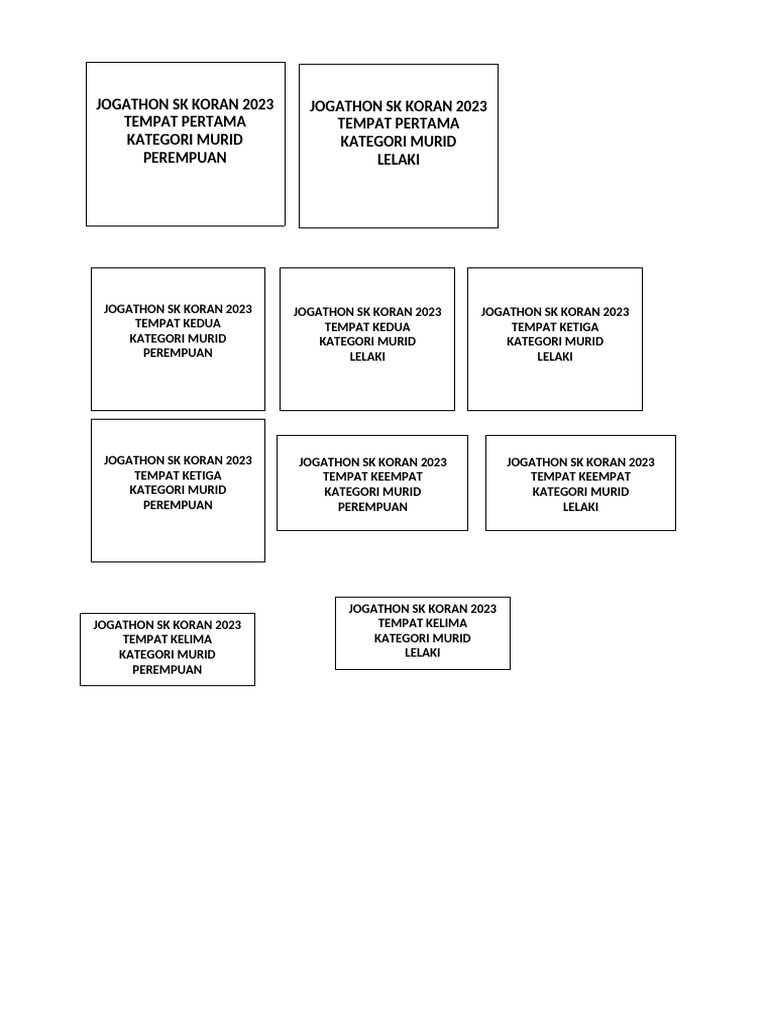 Label Piala | PDF